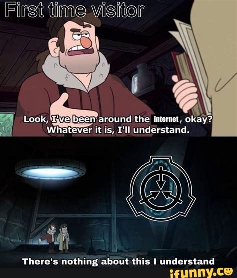 Pirst time visitor Look, I've been around the internet, okay? Whatever ...