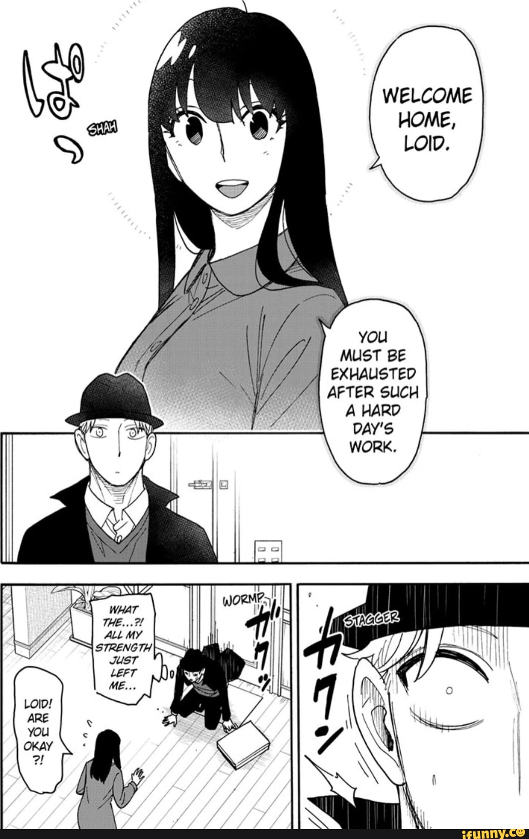 EXHAUSTED AFTER SUCH A HARD DAY'S - iFunny