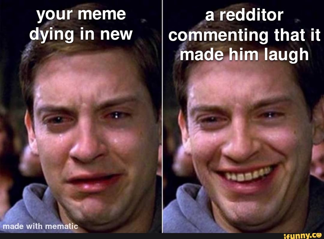 Your meme dying in new recidlitor dying in new commenting that it made ...