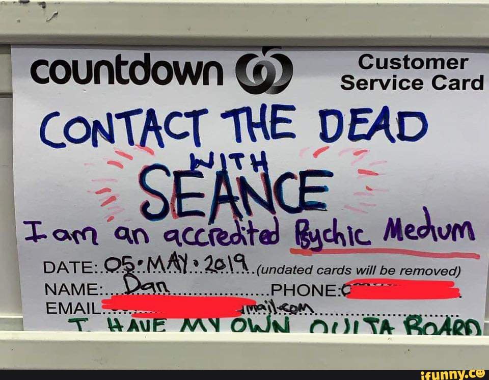 Only at Woolies..... - countdown @ Customer Service Card CONTACT THE ...