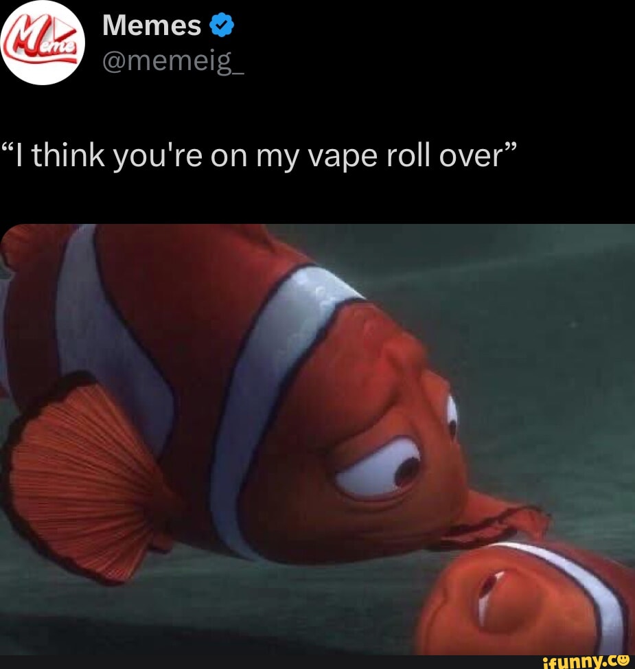 Liz Memes @ @Memeig_ "I think you're on my vape roll over" - iFunny