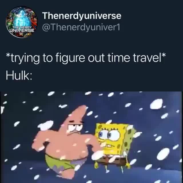 I mean at least he tried to figure it out and eventually would with ...