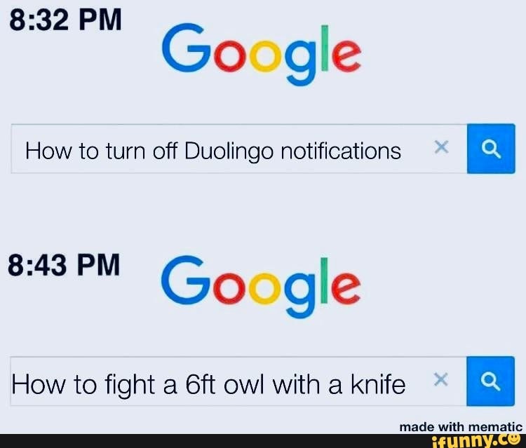 PM Google How to turn off Duolingo notifications PM Google How to fight ...