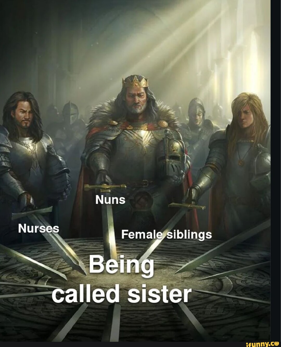Nuns Nurses Female siblings Being called sister - iFunny