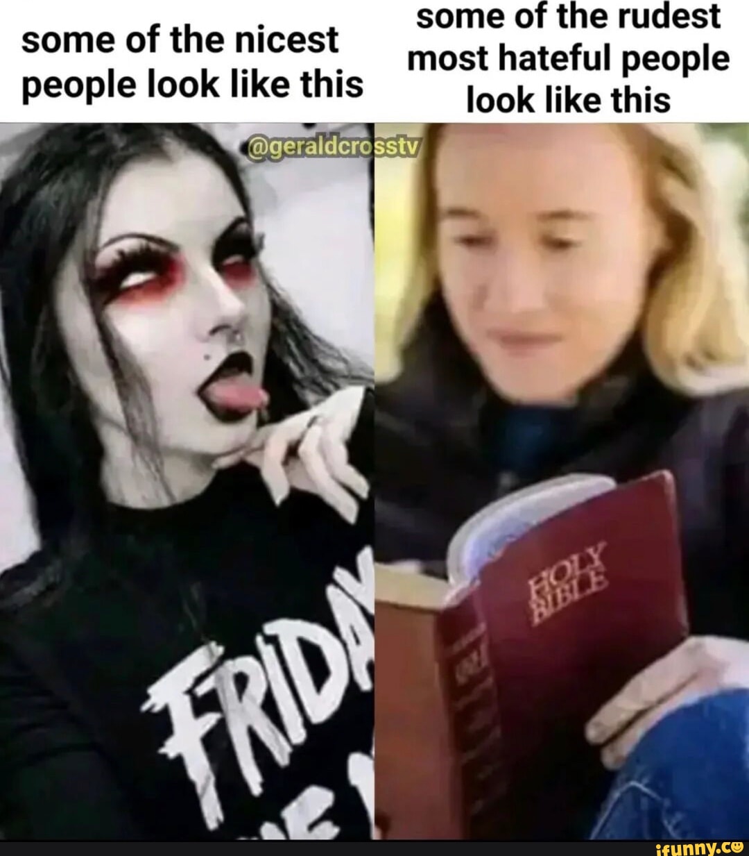 Some of the rudest some of the nicest most hateful people people look ...