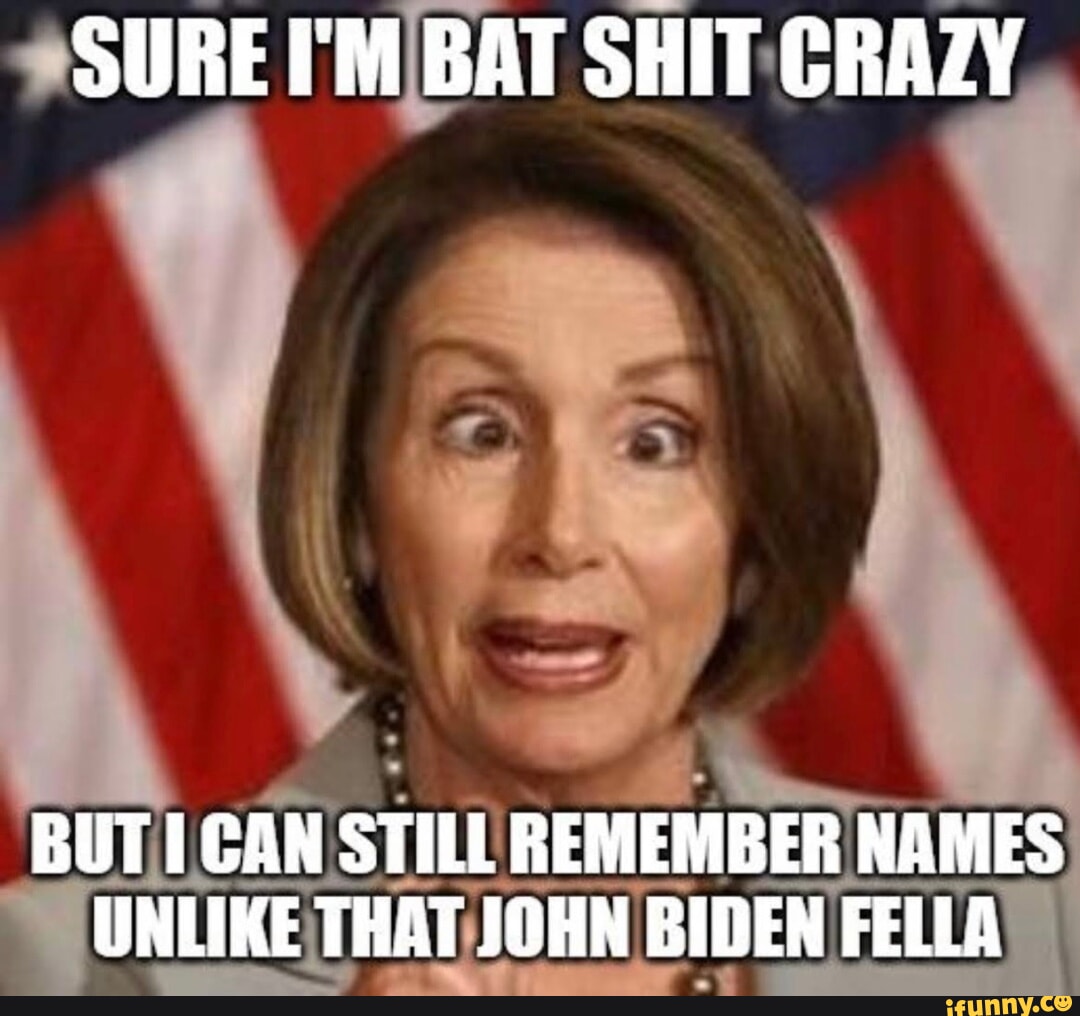 SURE I'M BAT SHIT CRAZY BUT1 CAN STILL REMEMBER NAMES UNLIKE THAT JOHN ...
