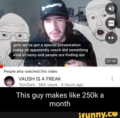 Vaush memes. Best Collection of funny Vaush pictures on iFunny