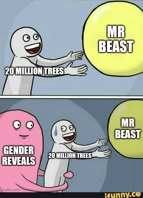 MR BEAST 20 MILLION TREES f * MR BEAST GENDER REVEALS 20 MILLIGN TREES ...