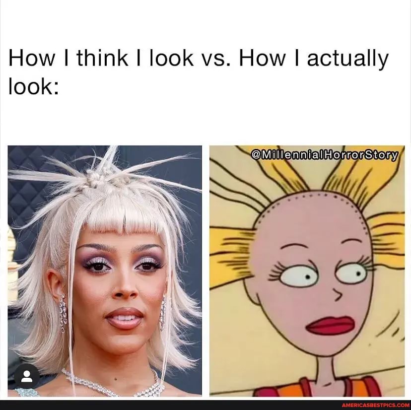 How think I look vs. How I actually look: @M - America’s best pics and ...