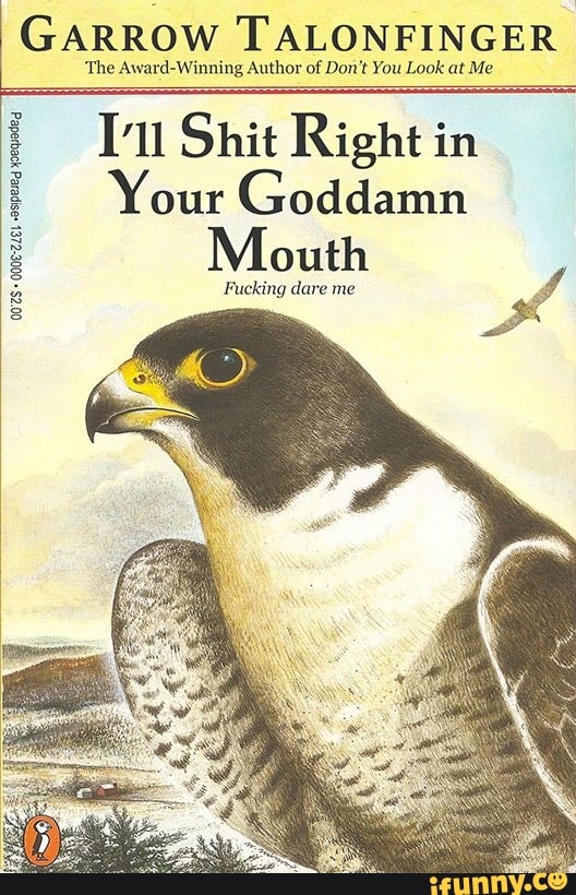 GARROW TALONFINGER The Award-Winning Author of Don't You Look at Me ...