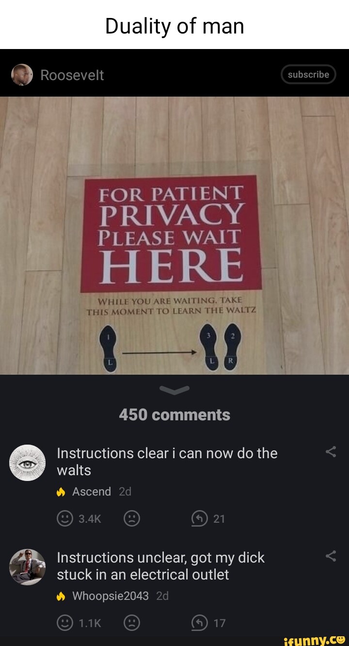 Duality of man subscribe say Roosevelt FOR PATIENT PRIVACY PLEASE WAIT ...