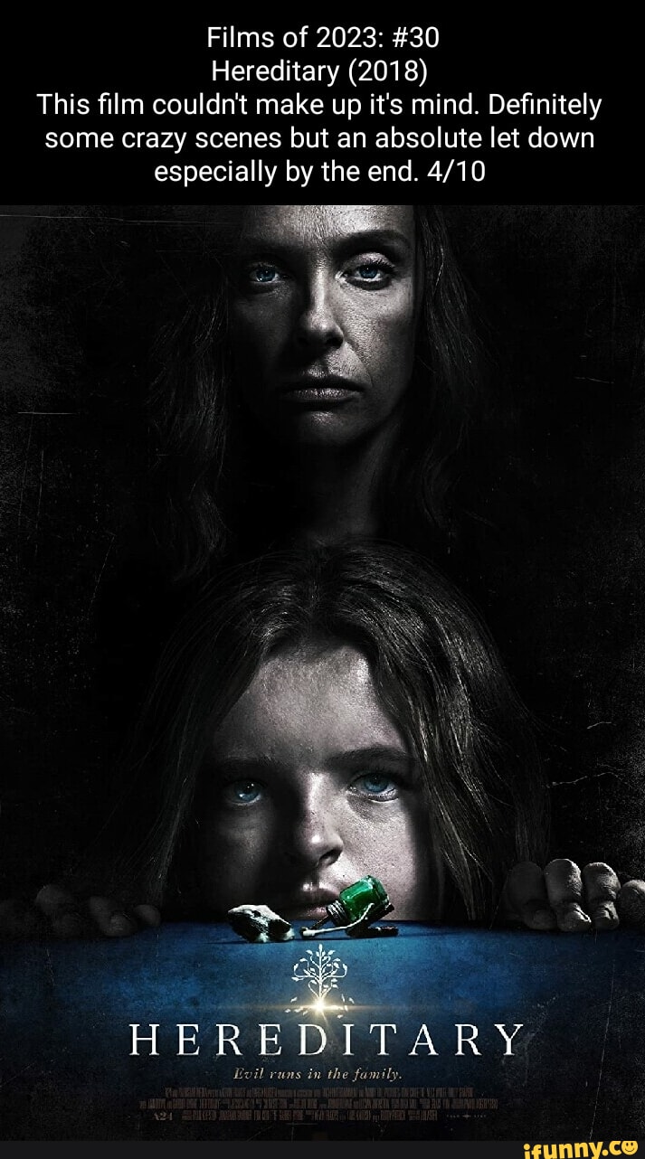 Hereditary memes. Best Collection of funny Hereditary pictures on iFunny