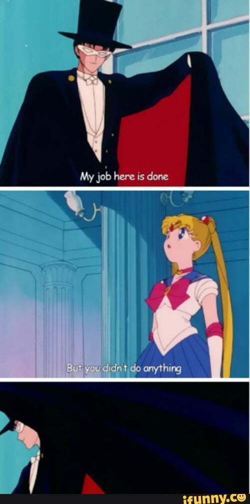 Tuxedo_mask memes. Best Collection of funny Tuxedo_mask pictures on iFunny