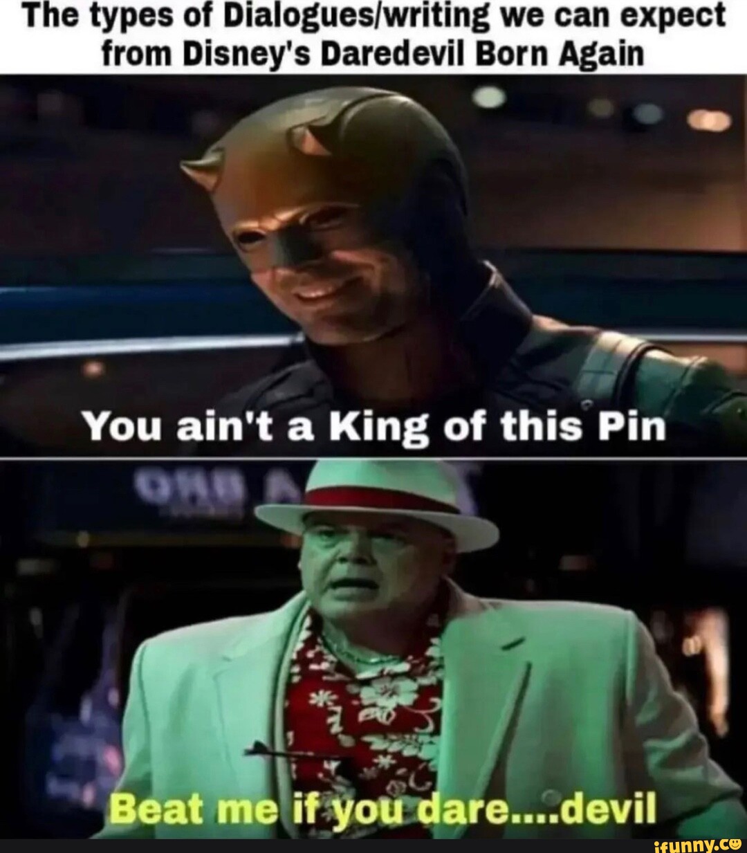 The types of we can expect from Disney's Daredevil Born Again ES You ...