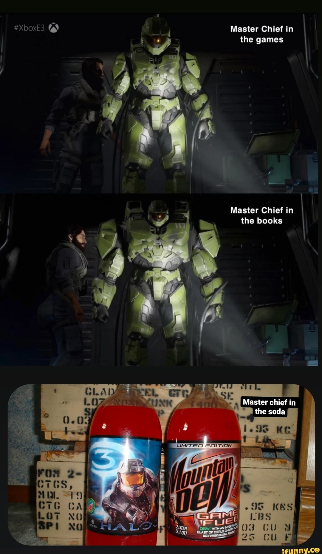 #XboxE3 Master Chief in the games Master Chief in the books Master ...