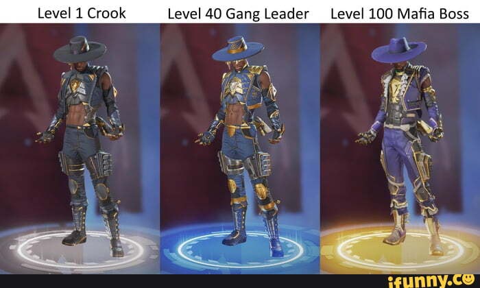 Level 1 Crook Level 40 Gang Leader _Level 100 Mafia Boss - iFunny