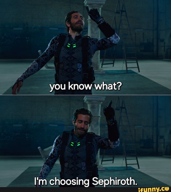 Sephiroth memes. Best Collection of funny Sephiroth pictures on iFunny