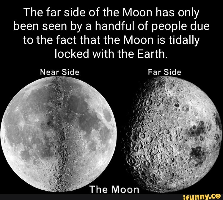 The far side of the Moon has only been seen by a handful of people due ...