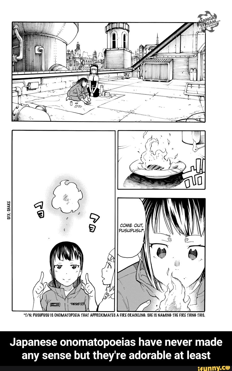 Japanese onomatopoeias have never made any sense but they're adorable ...