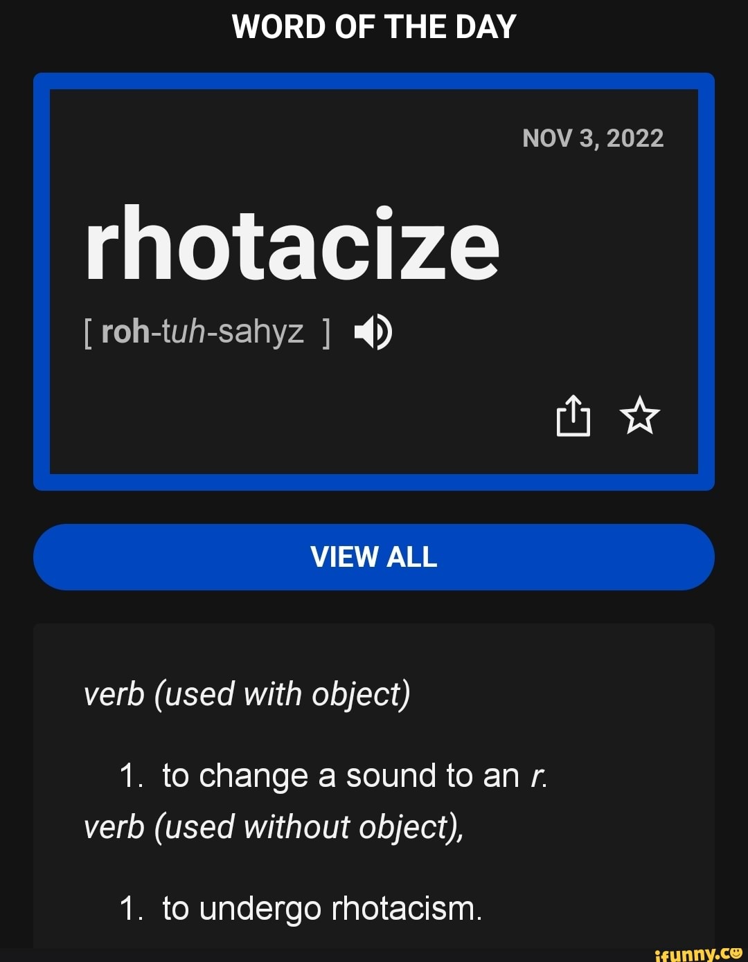 Rhotacism memes. Best Collection of funny Rhotacism pictures on iFunny