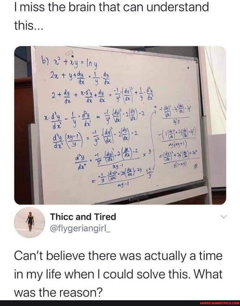 I miss the brain that can understand this... by =Iny In + yrdy .dy du ...