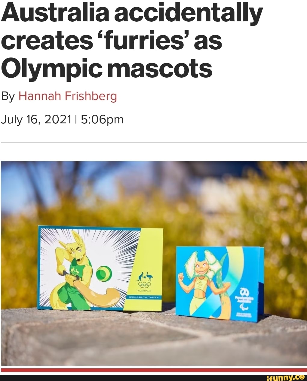 Australia accidentally creates 'furries' as Olympic mascots By Hannah ...