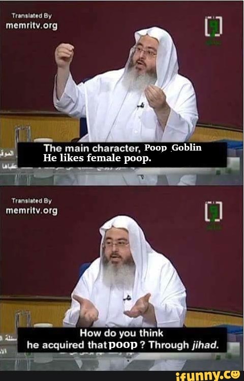 Another funny meme by the Poop_Goblin!!! - The main character, Poop ...