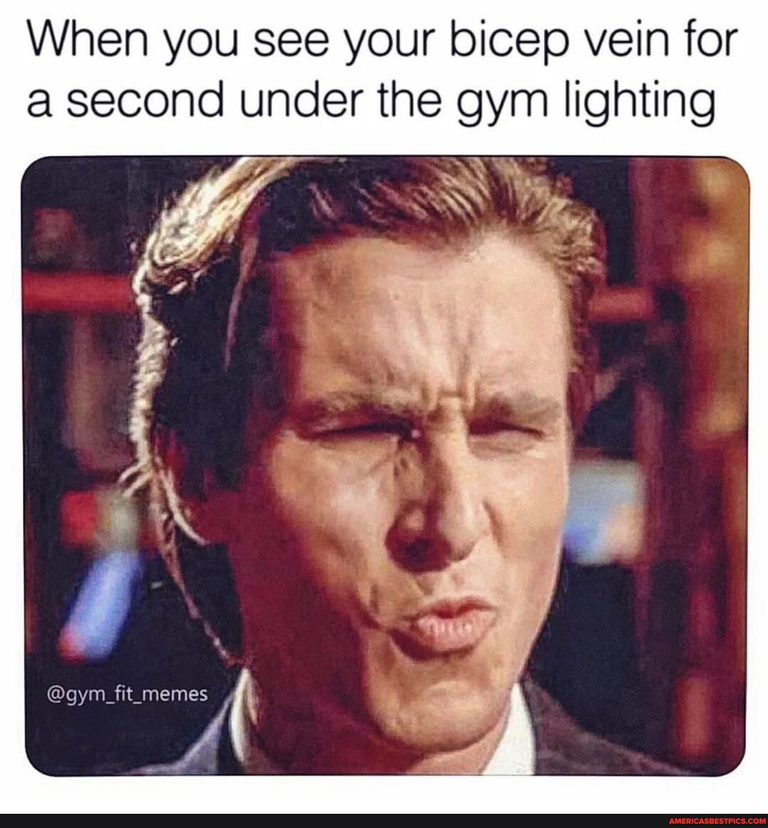 😮‍💨😮‍💨😮‍💨 via @gym_fit_memes - When you see your bicep vein for a ...