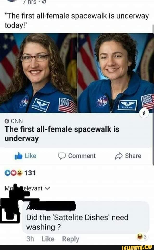 Woman Astronaut Meme