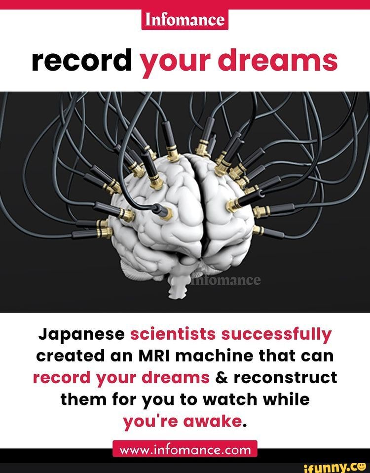 Infomance record your dreams Japanese scientists successfully created ...