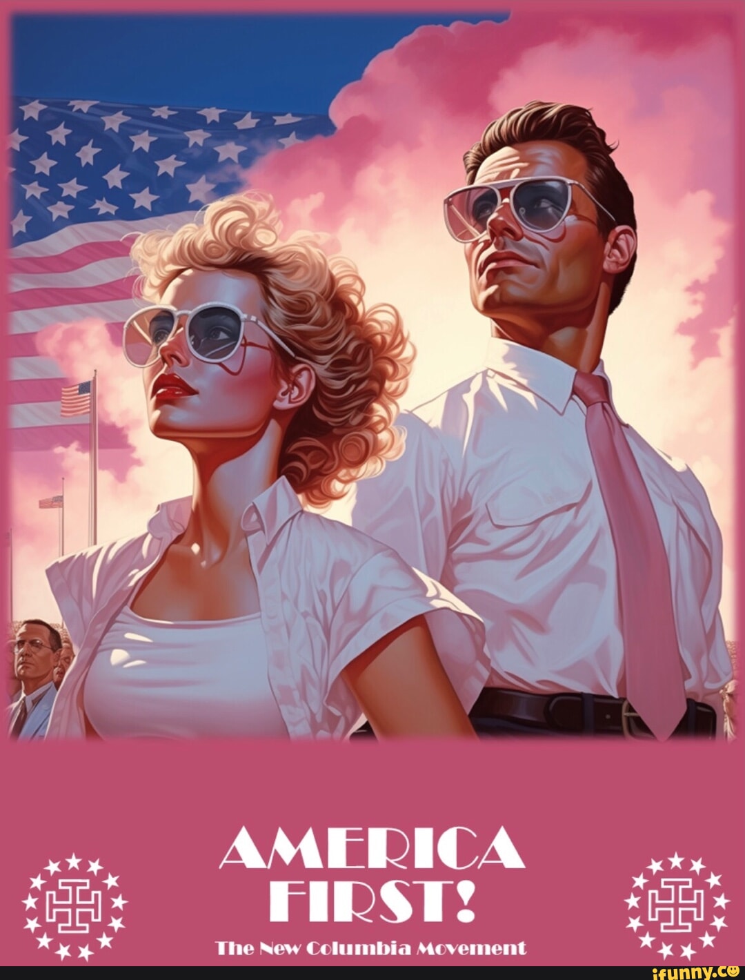 AMERICA FIRST? sacl The New Columbia Movement - iFunny