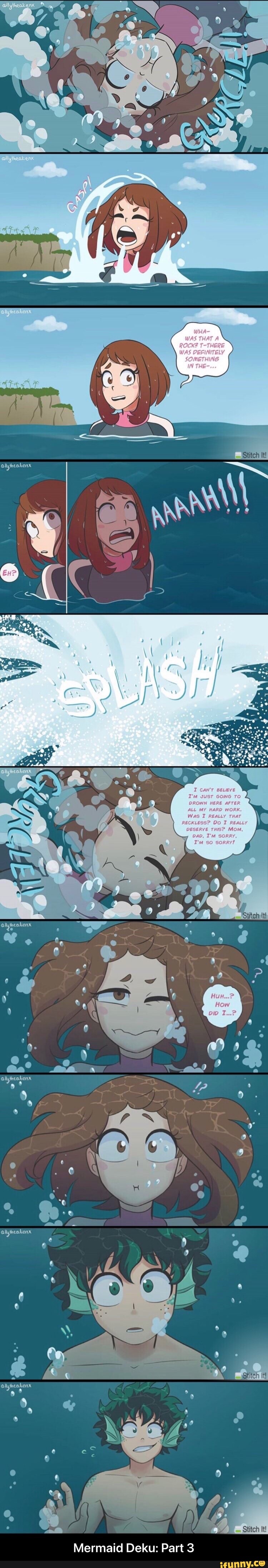 Mermaid Deku: Part 3 - Mermaid Deku: Part 3 - iFunny