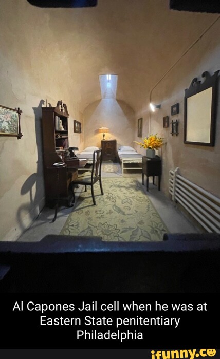 Al Capones Jail cell when he was at Eastern State penitentiary ...