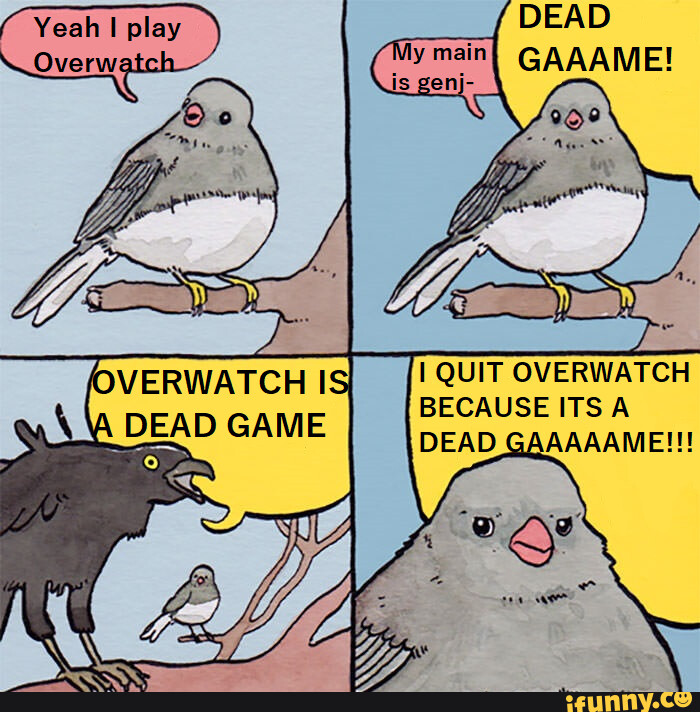 It isnt dead according to r34 artists - Yeah I play Overw: be OVERWATCH ...