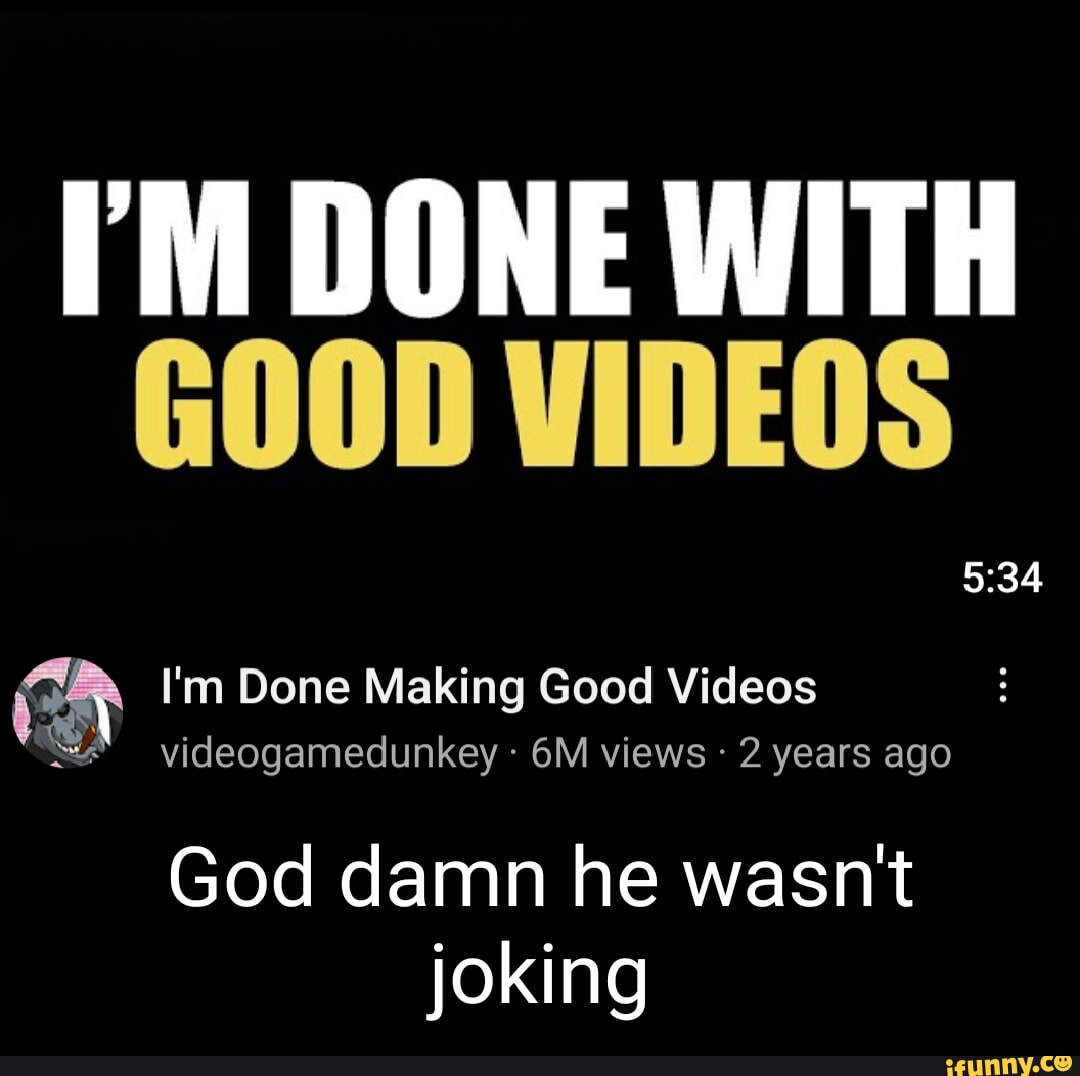Videogamedunkey memes. Best Collection of funny Videogamedunkey ...