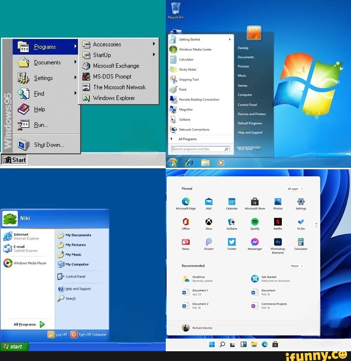 Bocuments Settinas ind he Microsoft Network Windows Explorer ar - iFunny