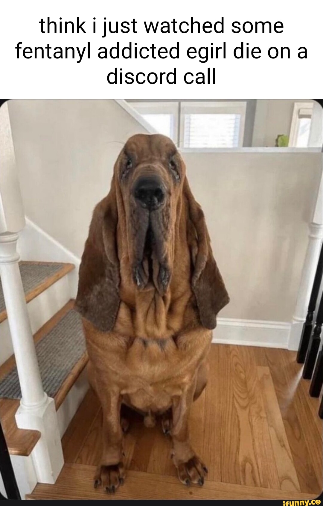 Think just watched some fentanyl addicted egirl die on a discord call ...