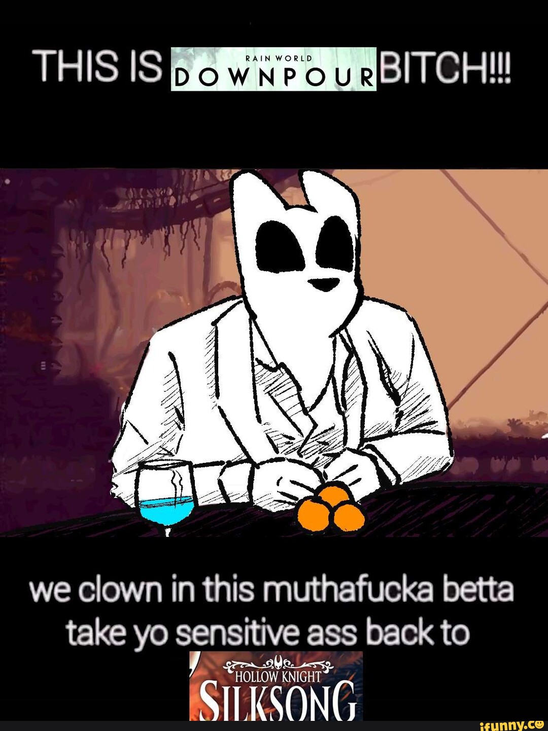 THIS IS CH!!! we clown in this muthafucka betta take yo sensitive ass ...