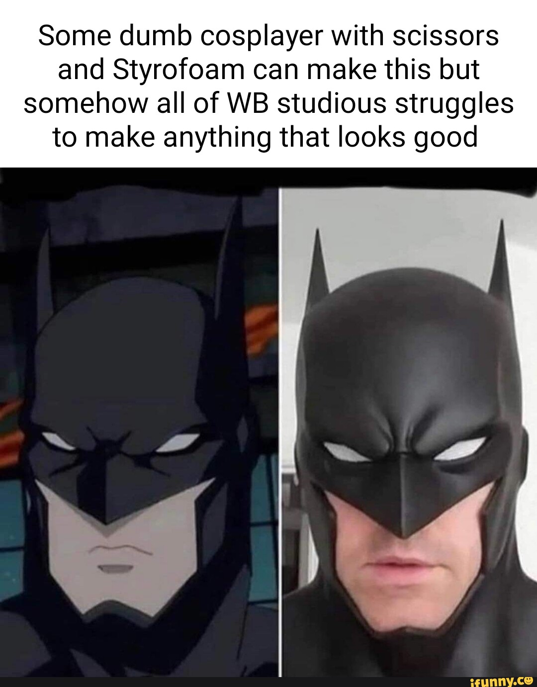 Some dumb cosplayer with scissors and Styrofoam can make this but ...