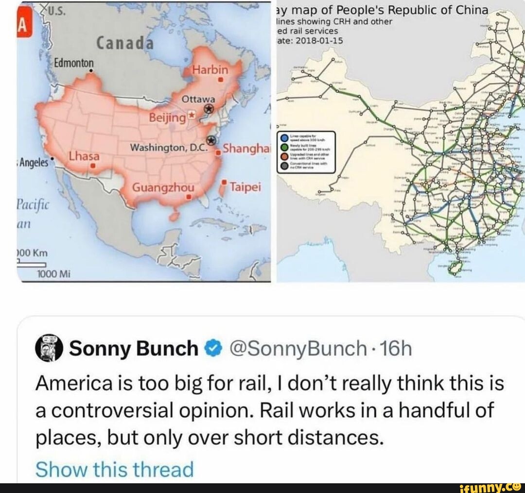 Ay map of People's Republic of China lines showing CRH and other ed ...