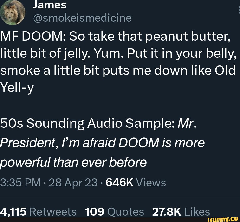 Funny Mf Doom Quotes