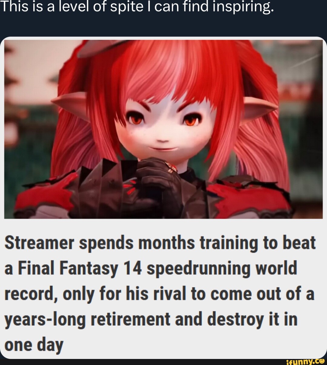 This is a level of spite I can rind inspiring. Streamer spends months ...