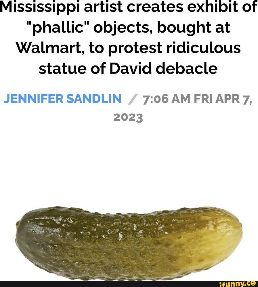 Mississippi artist creates exhibit of "phallic" objects, bought at ...