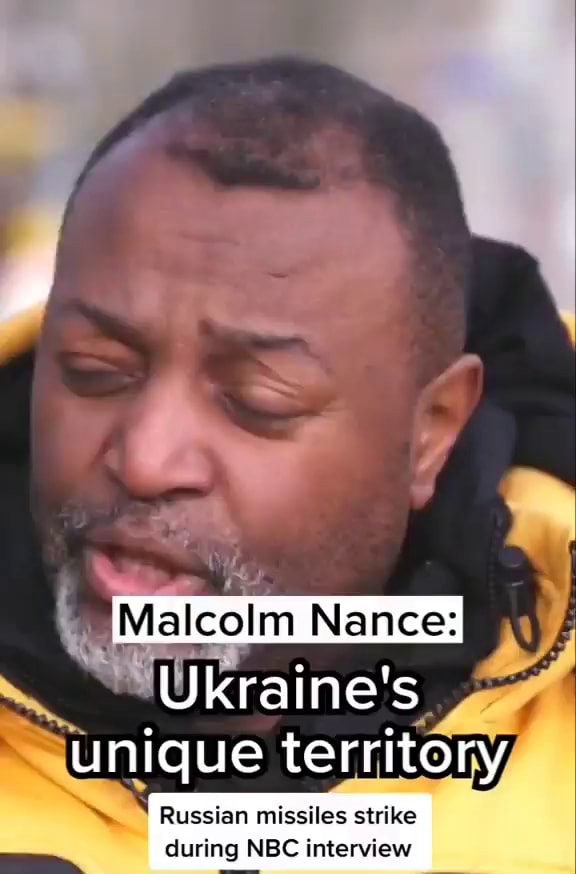 Malcolm Nance: Ukraine's unique territory Russian missiles strike - )