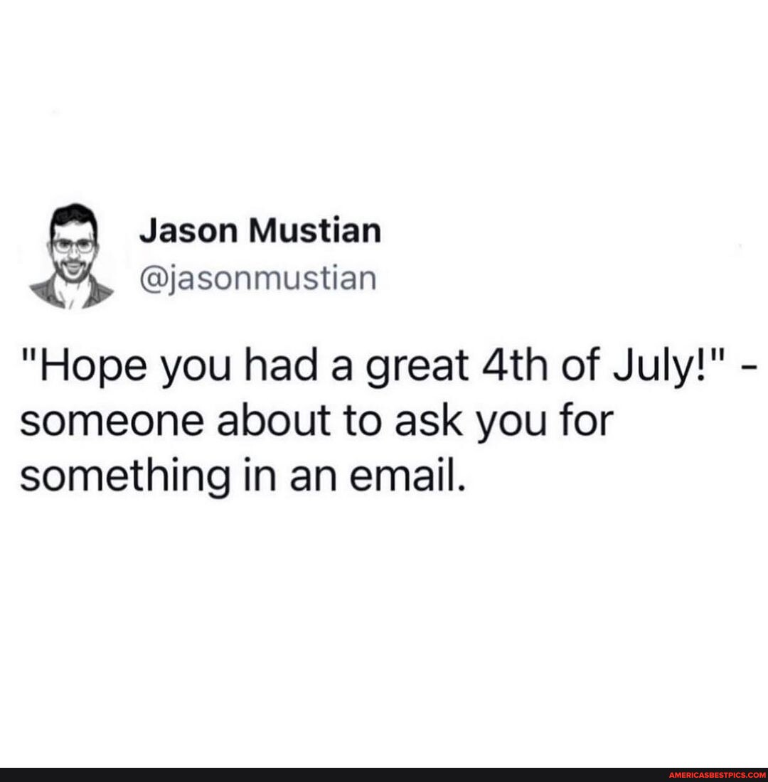 All… day…long. Via Twitter.com/jasonmustian - Jason Mustian ...