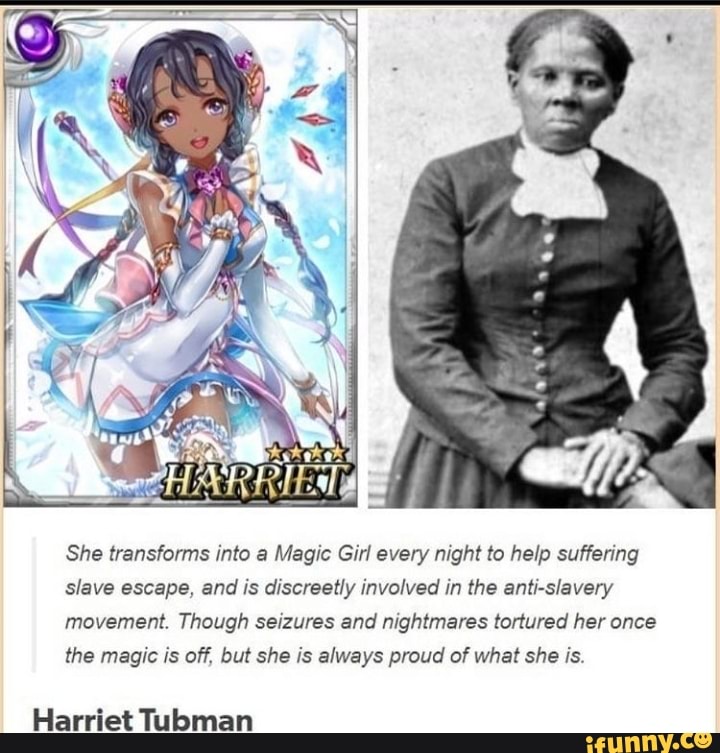 She transforms into a Magic Girl every night to help suffering slave ...