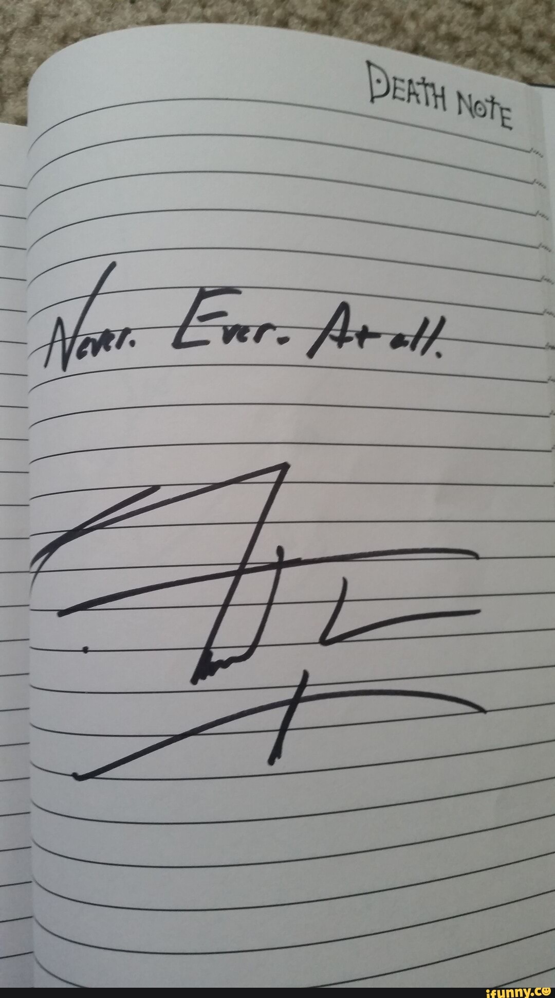 A collection of autographs from talent in the anime industry written in ...