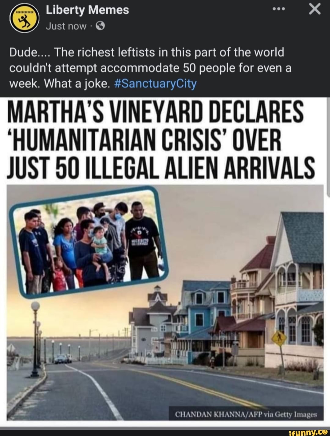 Just now @ Liberty Memes Dude.... The richest leftists in this part of ...