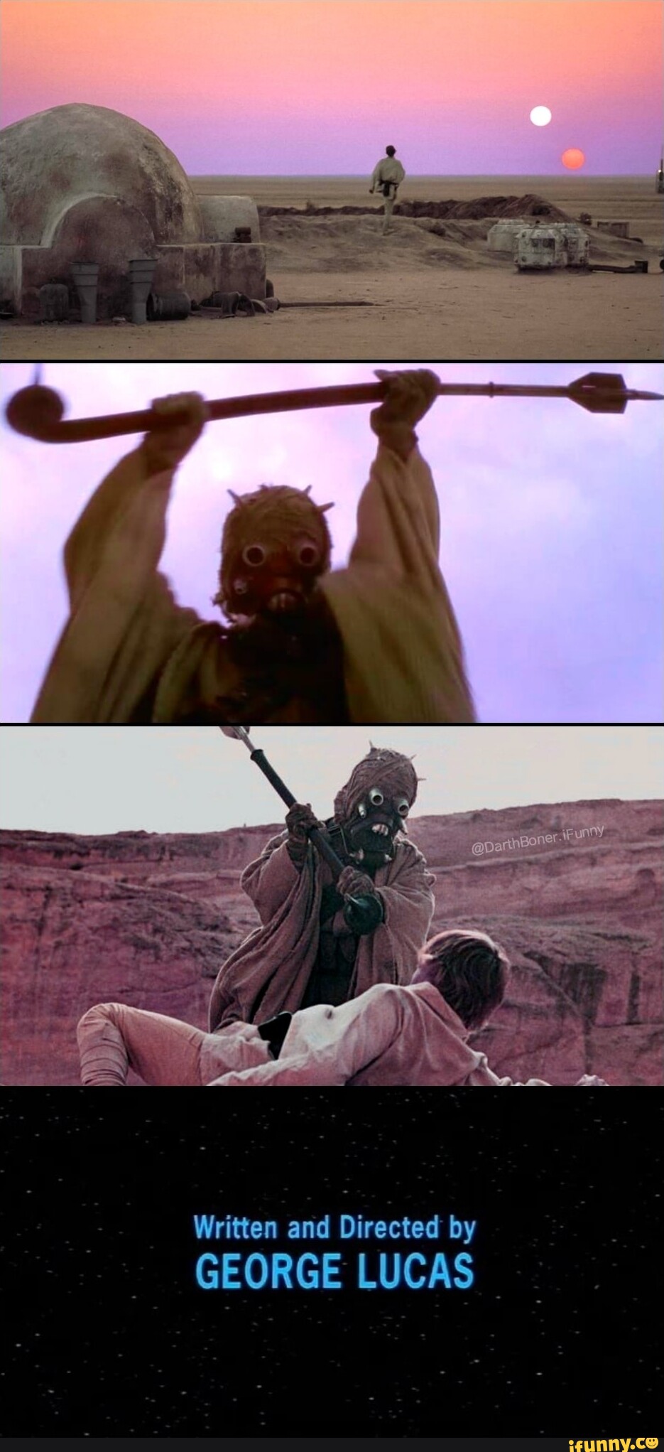Written and Directed by GEORGE LUCAS - iFunny Written and Directed by GEORGE LUCAS - iFunny
