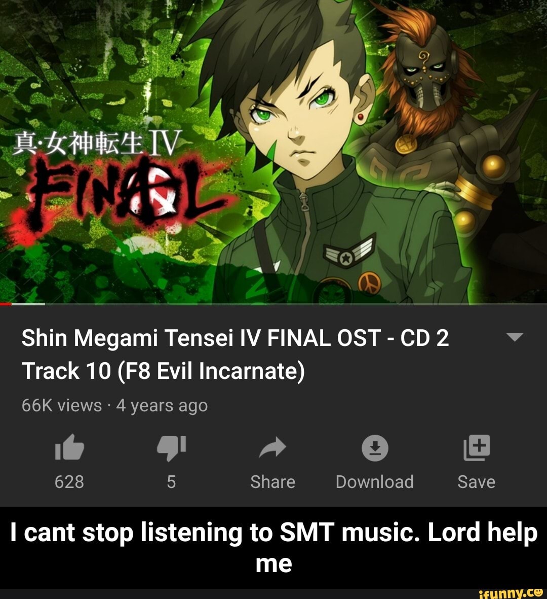 Shin Megami Tensei IV FINAL OST Track 10 (F8 Evil Incarnate) 66K views ...